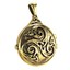 Bronze Celtic Swirl with Hidden Pentacle Wicca Pentagram Locket by ...