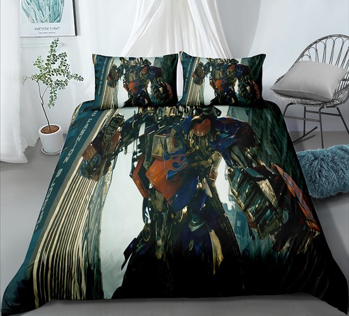 Transformers Optimus Single/Double/Queen/King Bed Quilt/Doona/Duvet ...