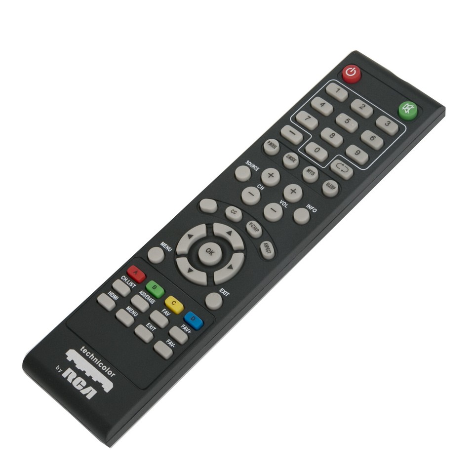 Replaced Remote Control for RCA Smart TV RLDED4331-B RLDED4215A-E ...