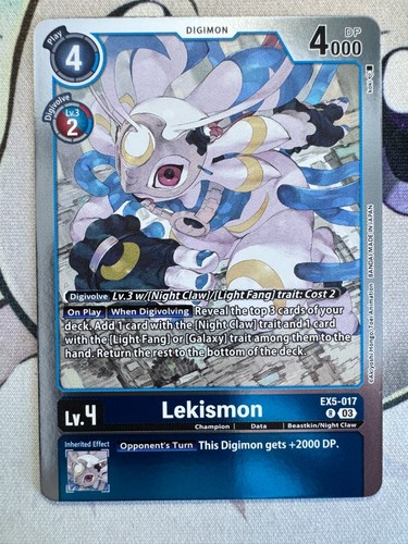 Lekismon Foil Digimon TCG DG262 | eBay