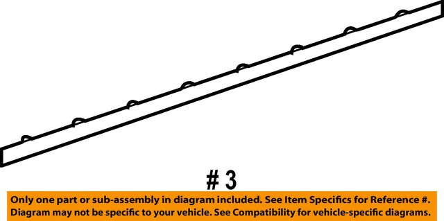 Mercedes-Benz 2046903562 Genuine OEM Lower W'strip for sale online | eBay