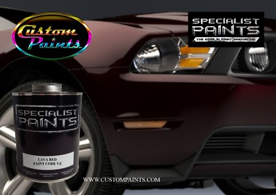 Ford - Lava Red - Paint code: UZ - Urethane Based Automotive, Mustang ...