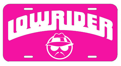 Lowrider ~ License Plate/Tag ~ For Chicas (Impala Cutlass Hydraulics)OG ...