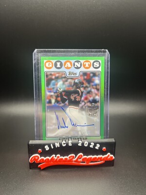 CHILI DAVIS 2023 TOPPS ARCHIVES FAN FAVORITES GREEN AUTOGRAPH AUTO /99 ...