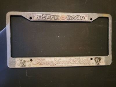 Vintage BETTY BOOP License Plate Frame | eBay