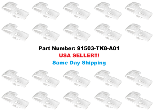 SET OF 20 DOOR BELT MOULDING CLIPS! FITS 2011-2017 HONDA ODYSSEY, 91503 ...