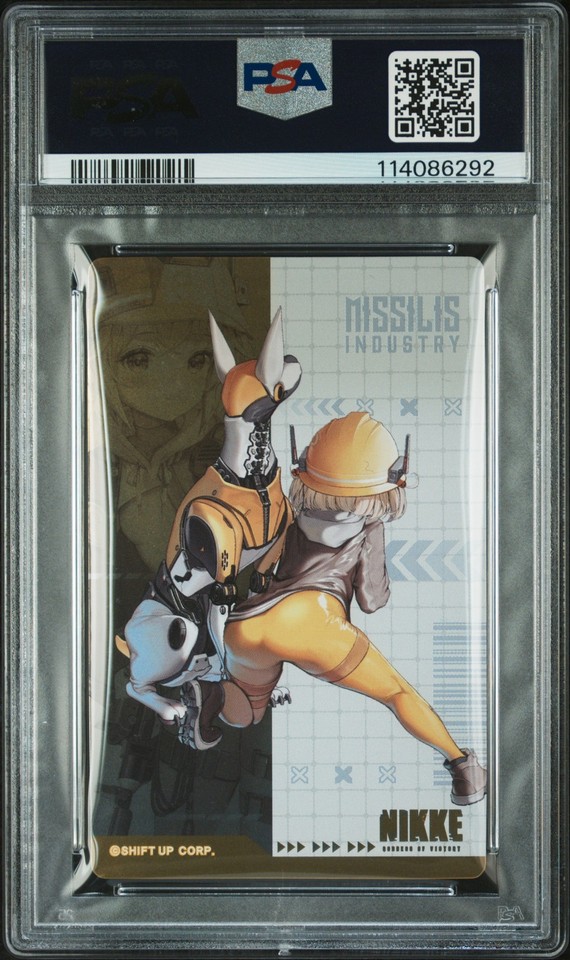 2023 GODDESS OF VICTORY: NIKKE GUN GIRL METAL CARD COLL LITER PSA 10 | eBay