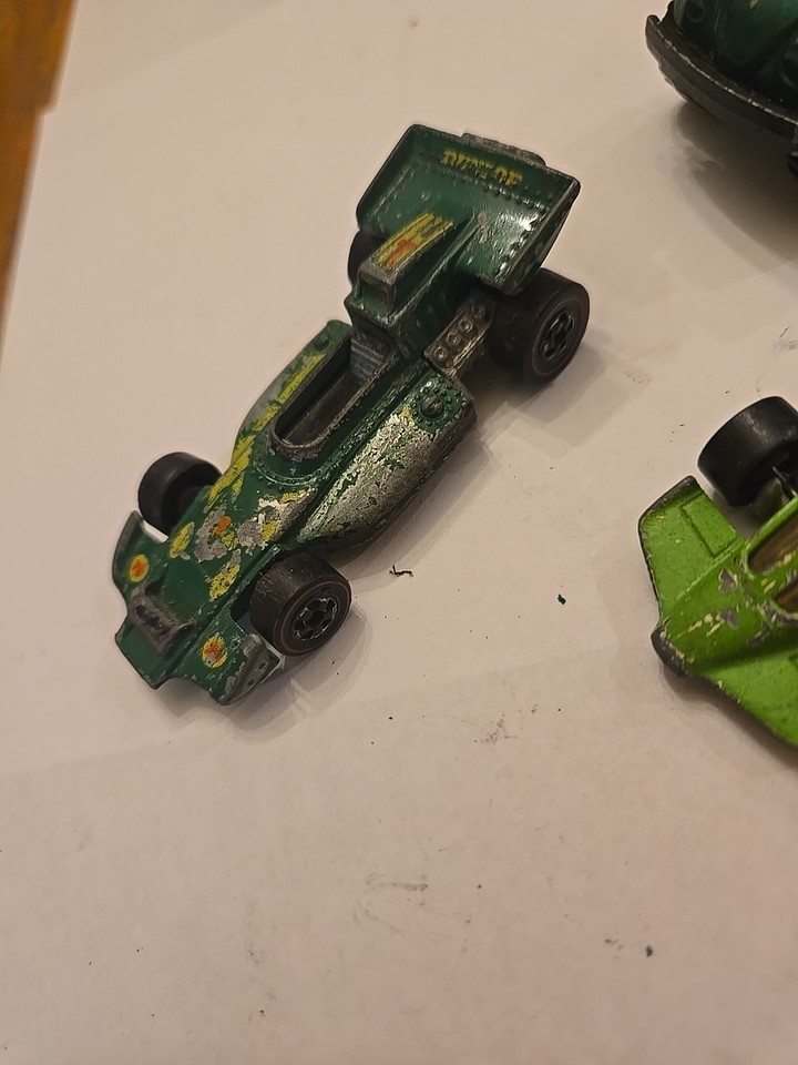 Hot Wheels Redline El Rey Special Green Lot Matchbox Sand Digger And ...