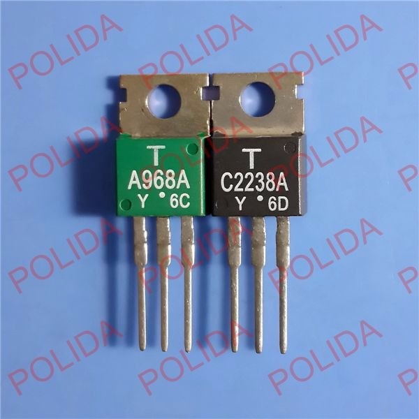 1pair OR 2PCS TOSHIBA TO-220 2SA968A-Y/2SC2238A-Y 2SA968A/2SC2238A A968A/C2238A | eBay