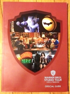 RARE - WB WARNER BROS. STUDIO TOUR HOLLYWOOD OFFICIAL GUIDE BOOK | eBay