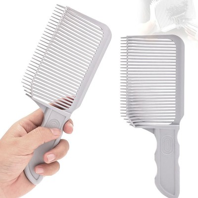 Gradienter Design Flat Top Comb ABS Barber Fade Combs Hairdresser Tools ...