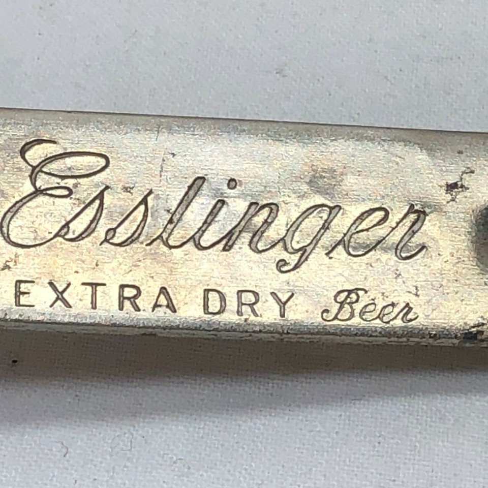 Vintage Bottle Opener Esslinger Extra Dry Beer by Ekco | eBay