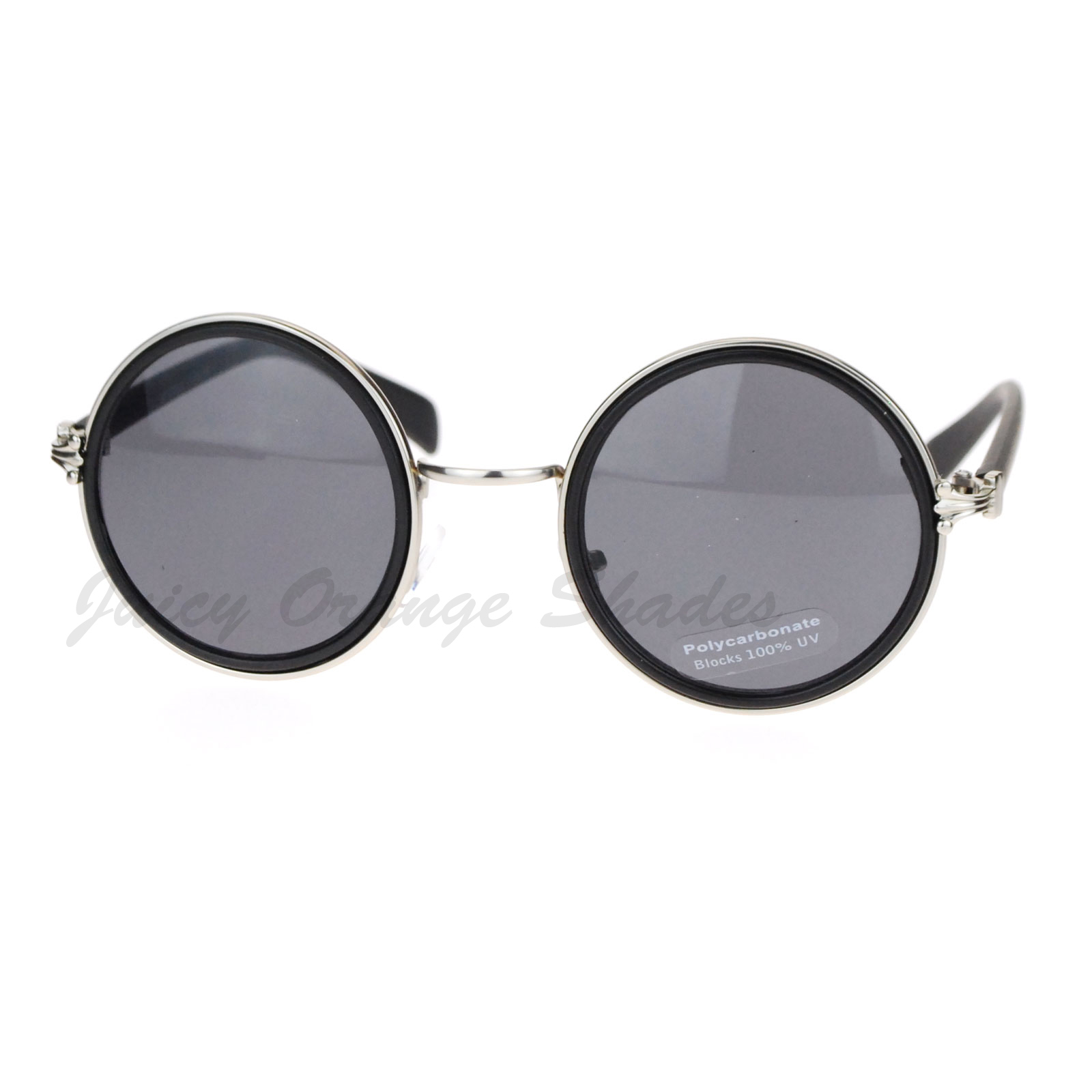 Vintage Retro Metal Rimmed Round Circle Women's Sunglasses | eBay