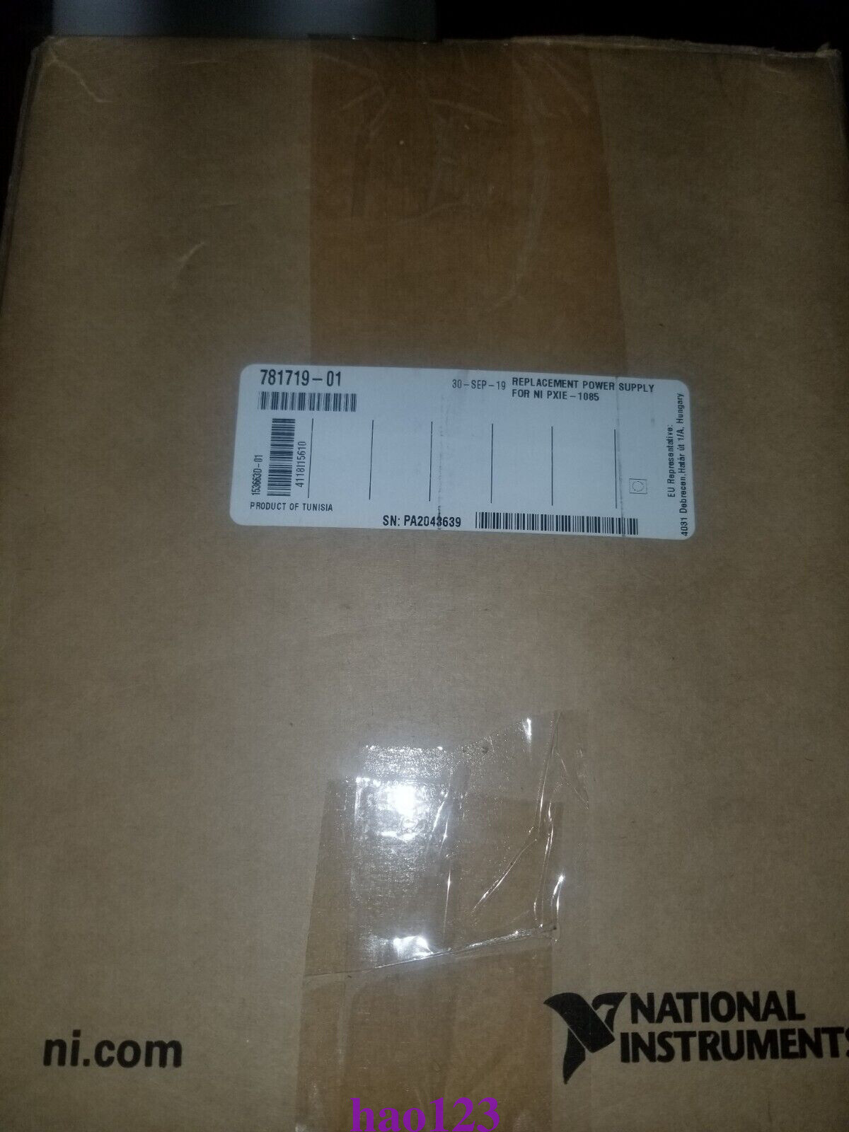 National Instruments PXIe-1085 Modular Power Supply 1083663C-01 New in ...