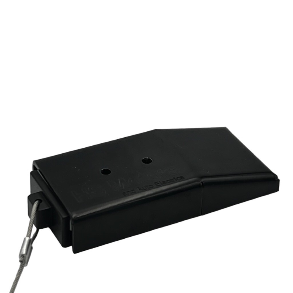 Stainless Powder coated BLACK Anderson Plug Surface Mount Cover + BLACK ...