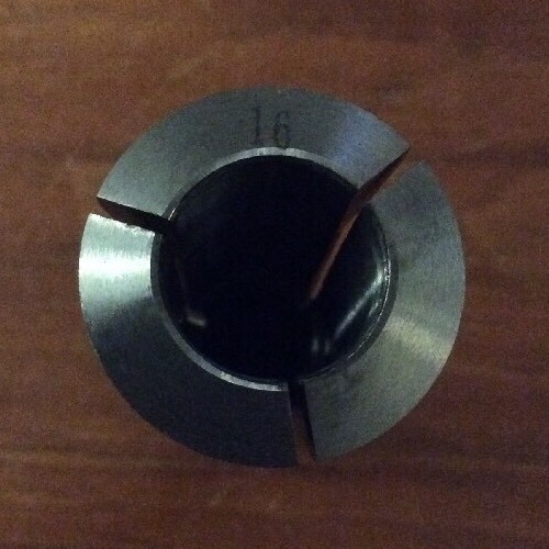 Kuhlmann Deckel Style Collet Set Of 15 Metric 20x2 Thread Alexander ...