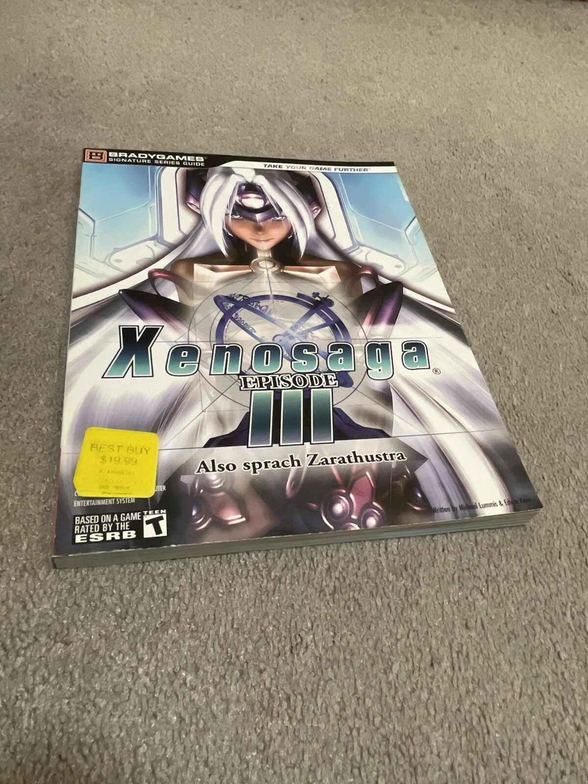 Xenosaga Episode III 3 PS2 Playstation 2 Brady Games Strategy Guide w ...