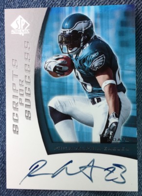 RYAN MOATS 05 SP SCRIPTS FOR SUCCESS AUTOGRAPH PHILADELPHIA EAGLES | eBay