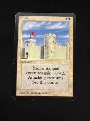 Magic The Gathering: Alpha Castle MTG Alpha | eBay