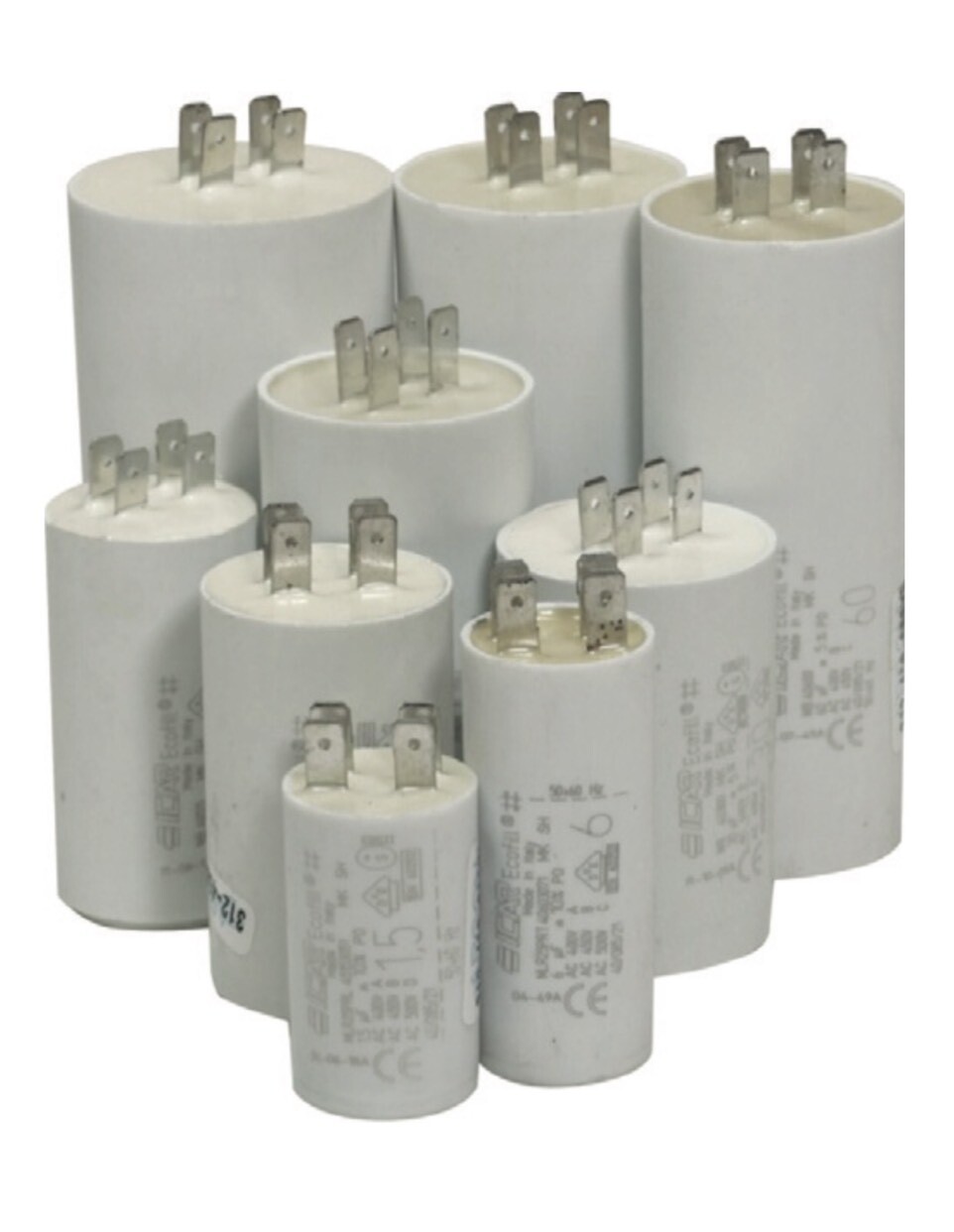 Capacitors - Motor Run 450V Plastic with PO terminals 2uF-80uF | eBay