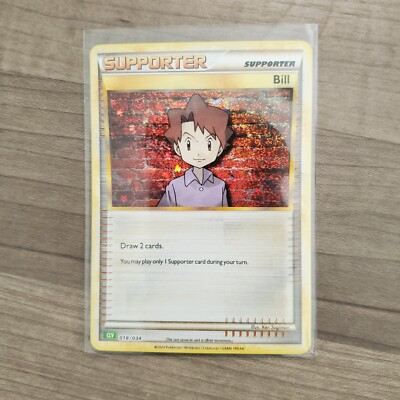 Bill 018/034 NM English Pokemon Card TCG Classic Collection (See Pic ...
