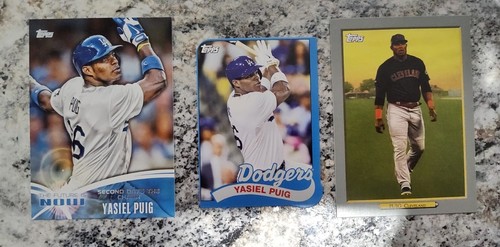 Topps Yasiel Puig Inserts (3)- 2014 Topps Future is Now/'88 Mini, 202 ...
