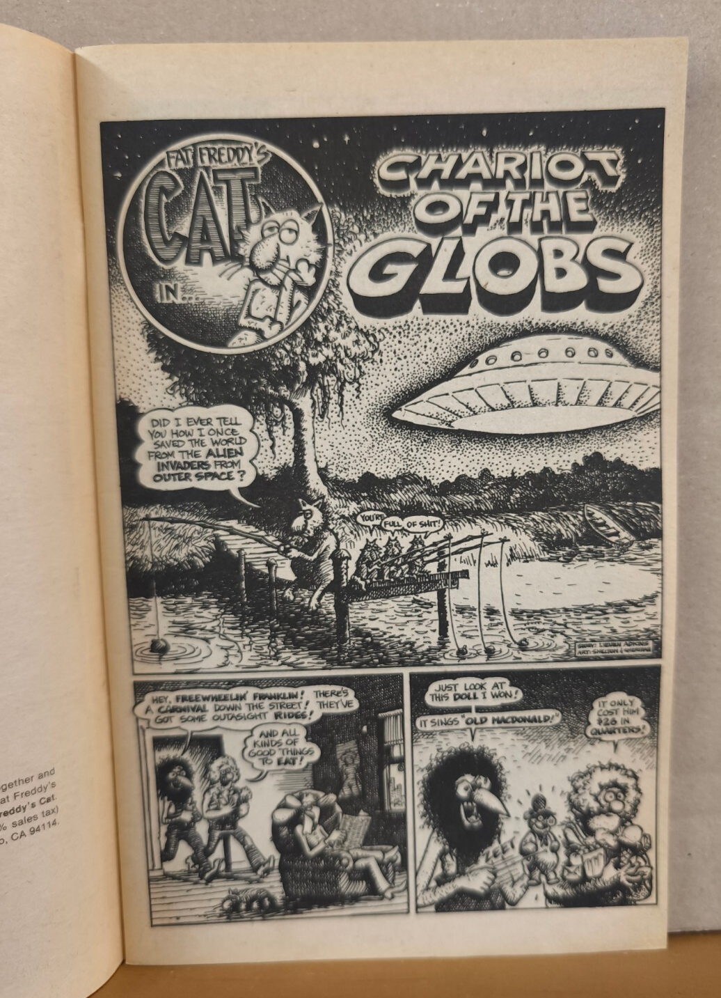 Gilbert Shelton & Dave Sheridan - The Adventures of Fat Freddy's Cat ...