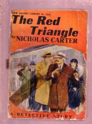 PULP: NEW MAGNET LIBRARY-#1278-RED TRIANGLE-NICK CARTER FR | eBay