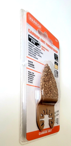 BRAND NEW WARRIOR Carbide Grit Finger Rasp for Oscillating Multi-Tools ...