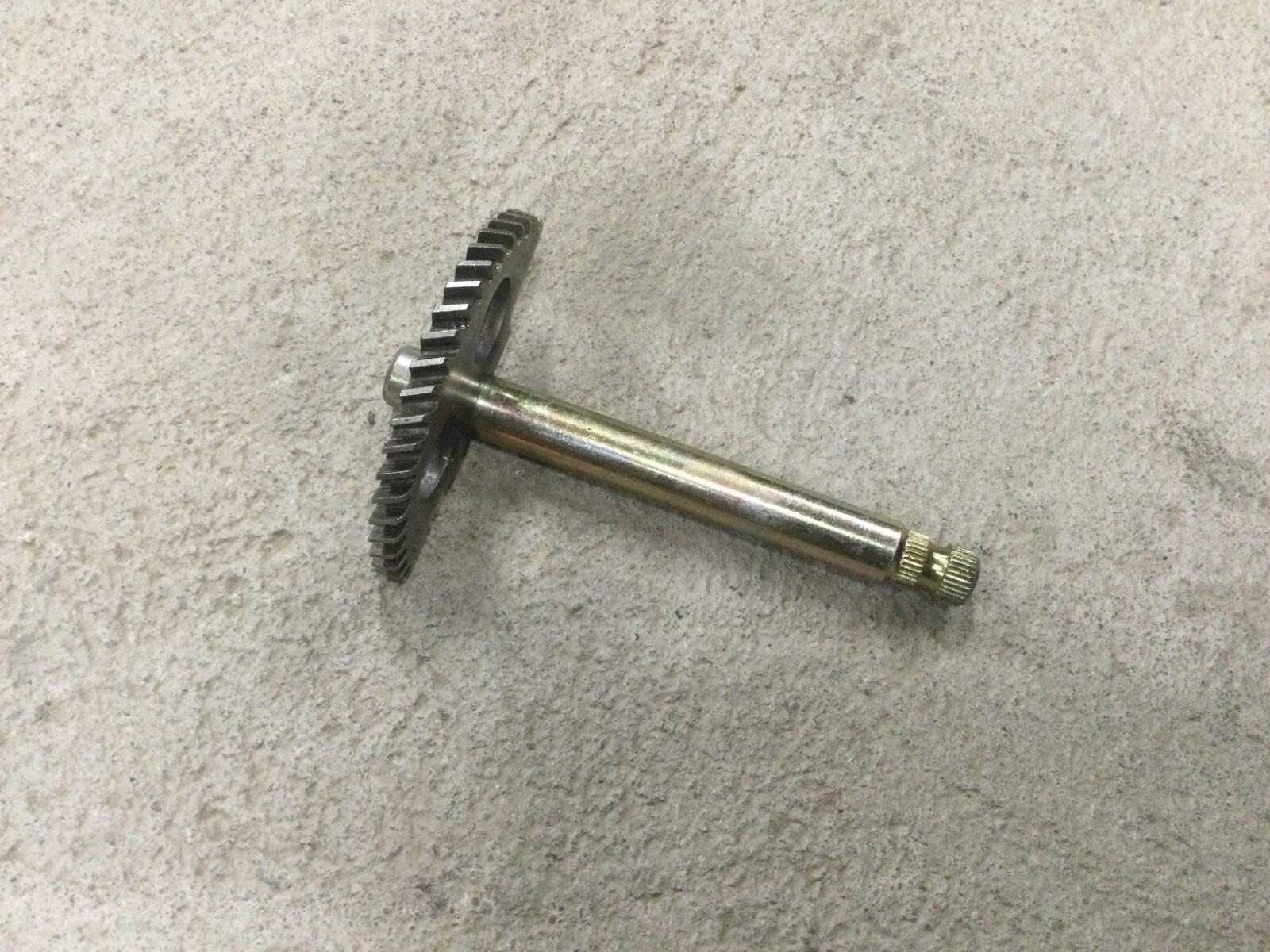 Yamaha pw50 pw 50 zinger kick start kickstarter shaft | eBay