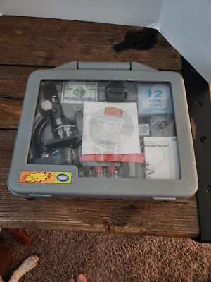 Vivitar 28 Piece Microscope Set 100/400/900x Magnification all pieces ...