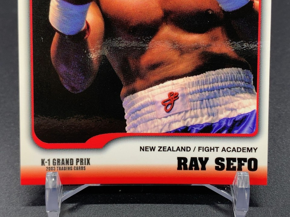 Ray Sefo 37 K-1 Grand Prix Card TCG Epoch 2003 Japanese | eBay