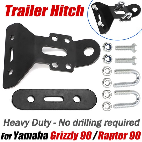 For 2019 - 2023 Yamaha Grizzly 90 / Raptor 90 Trailer Hitch w/ Mounting ...