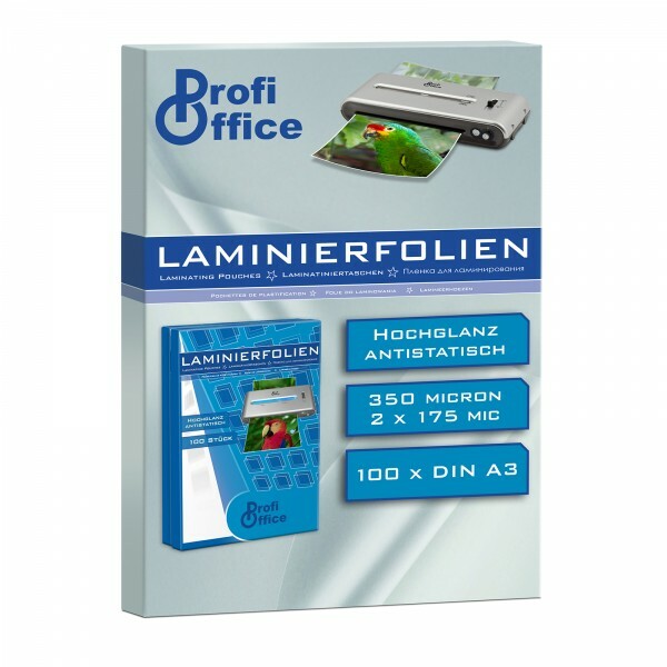 ProfiOffice A4 Laminierfolien Laminiertaschen A3 A5 A6 A7 Visitenkarten | eBay