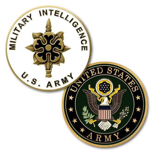 NEW U.S. Army Military Intelligence Challenge Coin | eBay