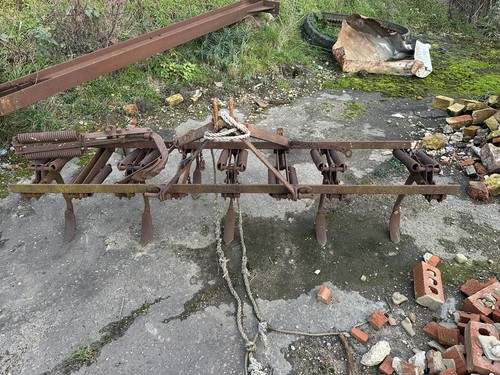 Vintage Spring Tine Cultivator | eBay UK
