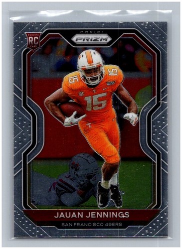 2020 Panini Prizm Jauan Jennings RC #304 San Francisco 49ers Rookie ...