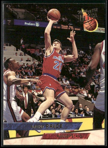 1993-94 Ultra Brent Price Washington Bullets #359 | eBay