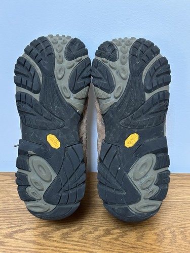 Merrell Moab Earth Mid Continuum Vibram Hiking Boots Mens Sz 11.5 Brown ...