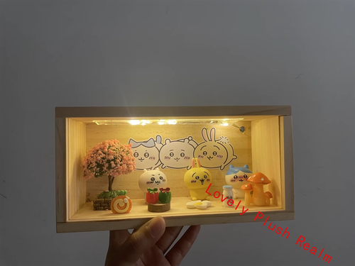 Chiikawa Hachiware Usagi Night Light Led Bedhead Lamp Ornament Birthday ...
