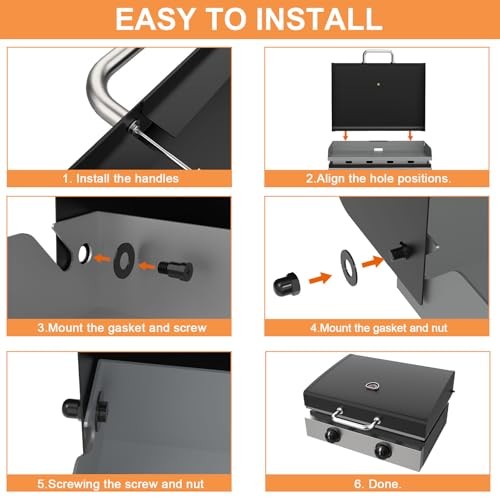 Upgrade Griddle Lid for Blackstone Omnivore 1666 for Blackstone 22 ...