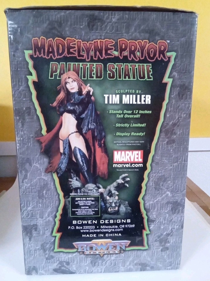 Madelyne Pryor Painted Statue Sculpture By Tim Miller Marvel 603/750 WG ...