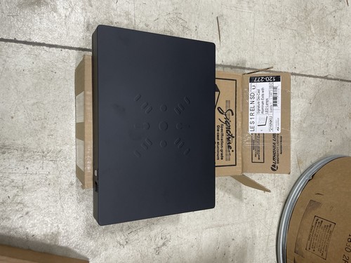 LITHONIA LIGHTING LE S 1 R EL N SD Exit Sgn,Alum,Blk,11 3/8in,2W 4WT13 ...