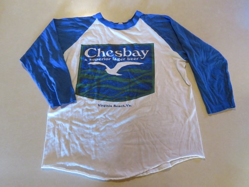 Vtg Manches Longues Chemise ~ Chesbay Superieur Blonde Bière ~ Virginia ...