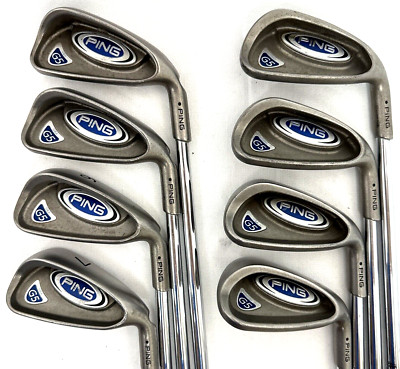 Ping G5 Iron Set 4-9, PW, LW Black Dot Regular Flex Shafts Ping Grips ...