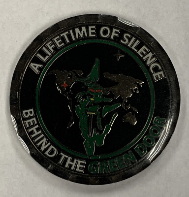 VHTF! CIA, AREA 51, OL-WP, SPECIAL ANALYSIS BRANCH CHALLENGE COIN ...