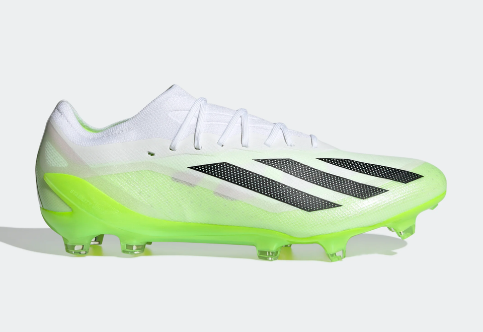 adidas X Crazyfast.1 FG Men’s Sizes White Green Soccer Cleats HQ4516 | eBay