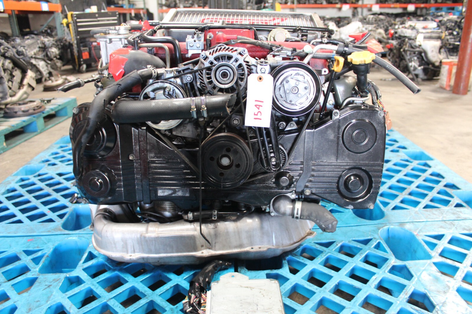 2004 2005 SUBARU WRX STI V8 ENGINE 2.0L TURBO MOTOR HARNESS ECU JDM ...