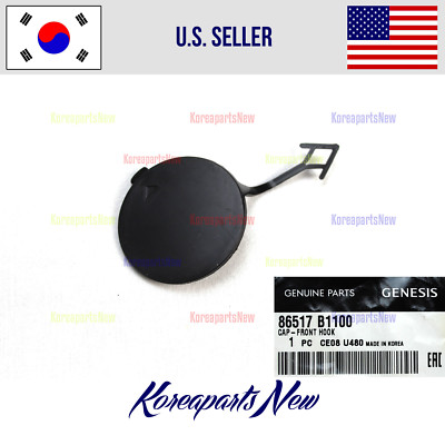 FRONT Bumper Tow Eye Hook Cap Cover 86517B1100 HYUNDAI GENESIS SEDAN ...
