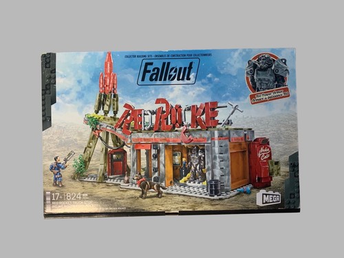 NEW FASTSHIP Fallout Red Rocket Truck Stop Mega Bloks Construx Building ...